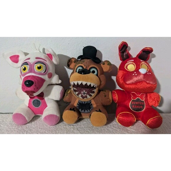Funko | Toys | Lot Of Fnaf Five Nights Plush Funtime Foxy Twisted ...